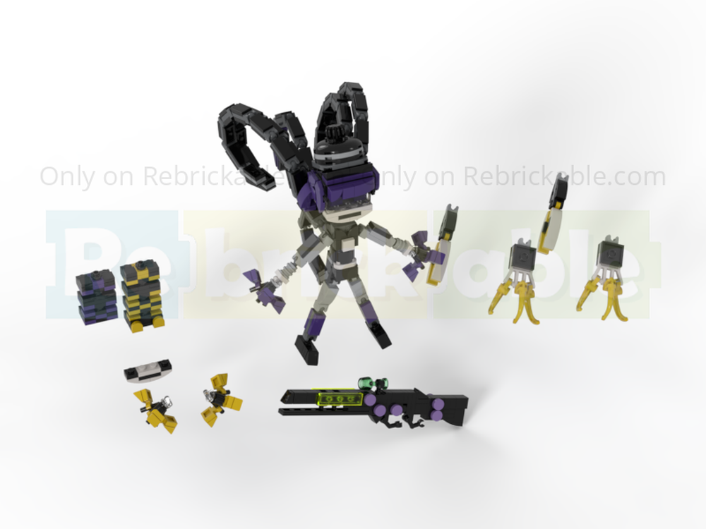 LEGO MOC-225826 Uzi Doorman from Murder Drones by The_Veemonator ...