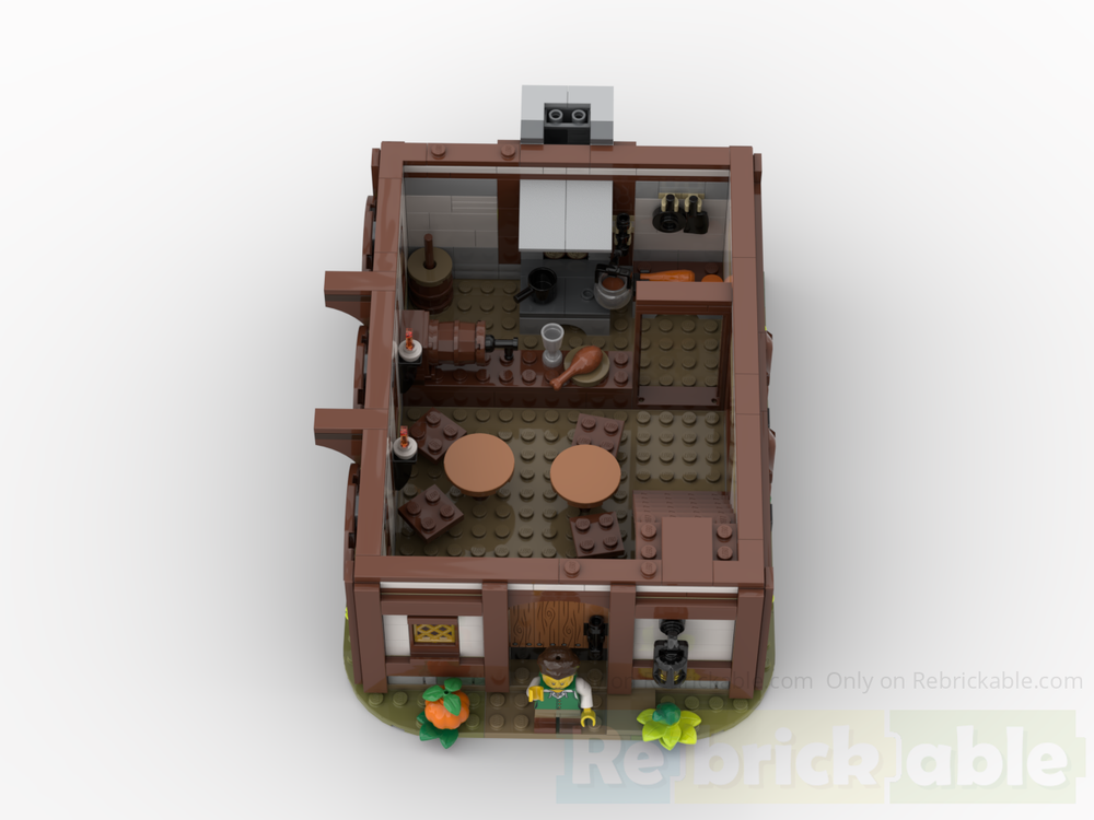 LEGO MOC Medieval Inn, Blacksmith and Carriage by Somehow Bricks ...