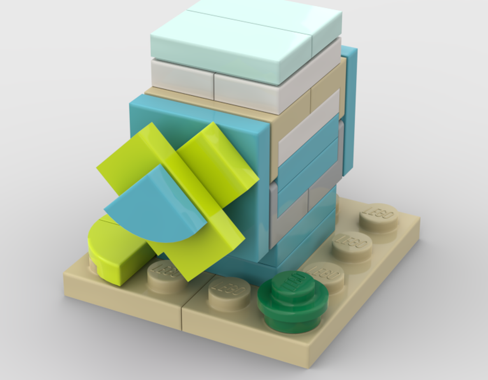 LEGO MOC 31128 Mill by Rovel | Rebrickable - Build with LEGO