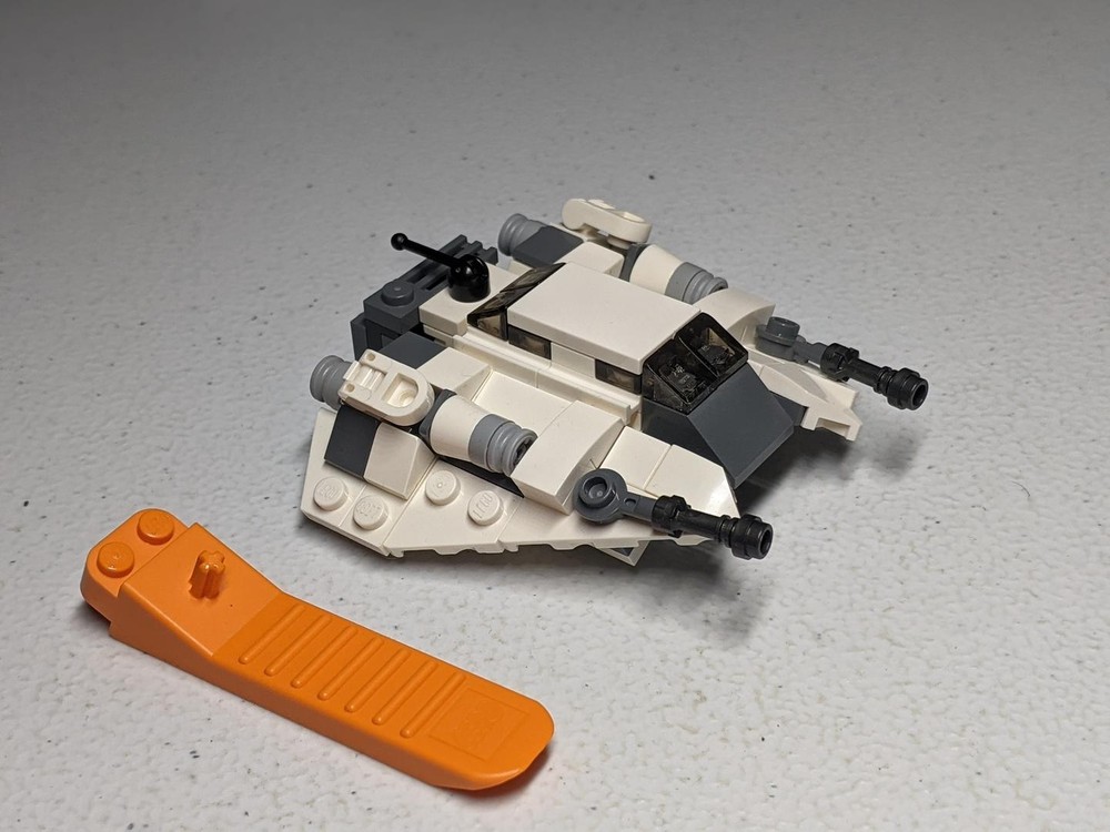 LEGO MOC-225868 Midi Scale Snowspeeder - for 75288 AT-AT & other ...