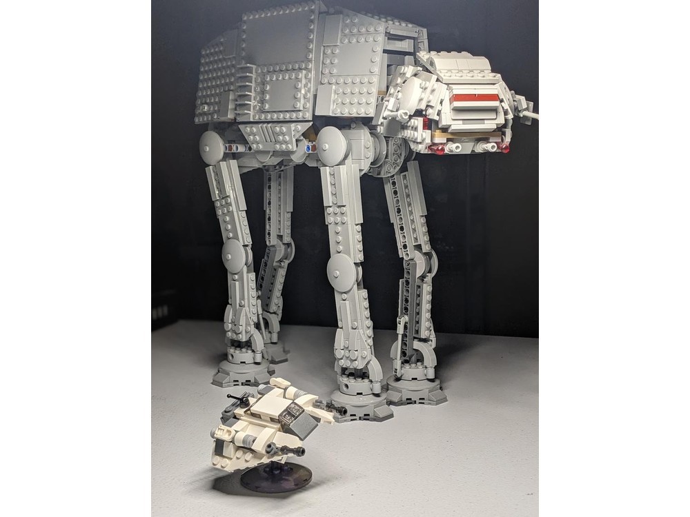 LEGO MOC-225868 Midi Scale Snowspeeder - for 75288 AT-AT & other ...