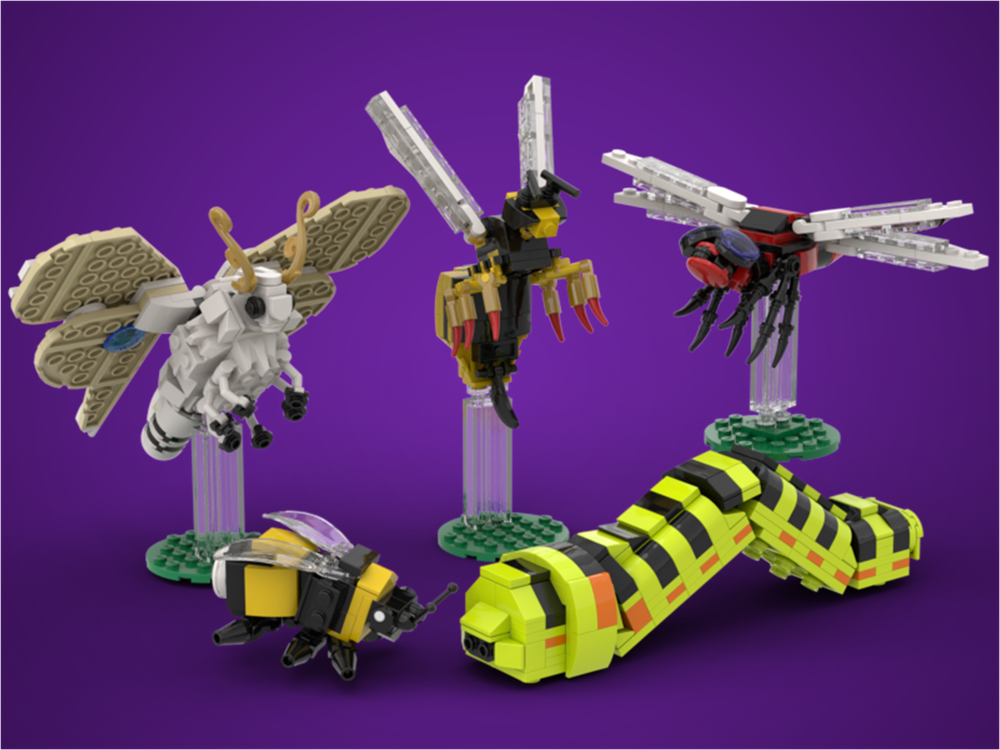 LEGO MOC-225877 Insect Collection by NoParadise_Bricks | Rebrickable ...