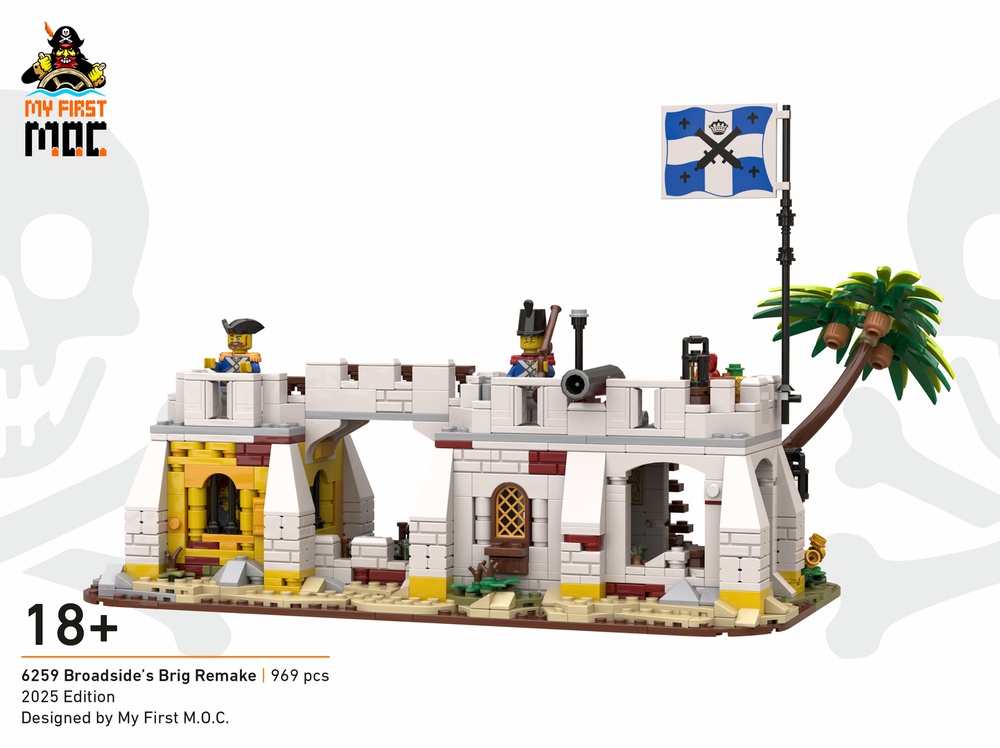 LEGO MOC 6259 Broadside's Brig Remake (2025 Edition) + GWP Caribbean ...