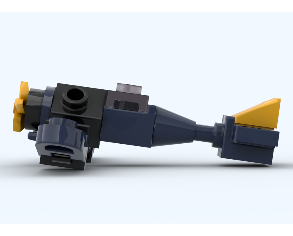 LEGO MOC Vought F4U Corsair Fighter / Bomber Microscale by Rakushael ...
