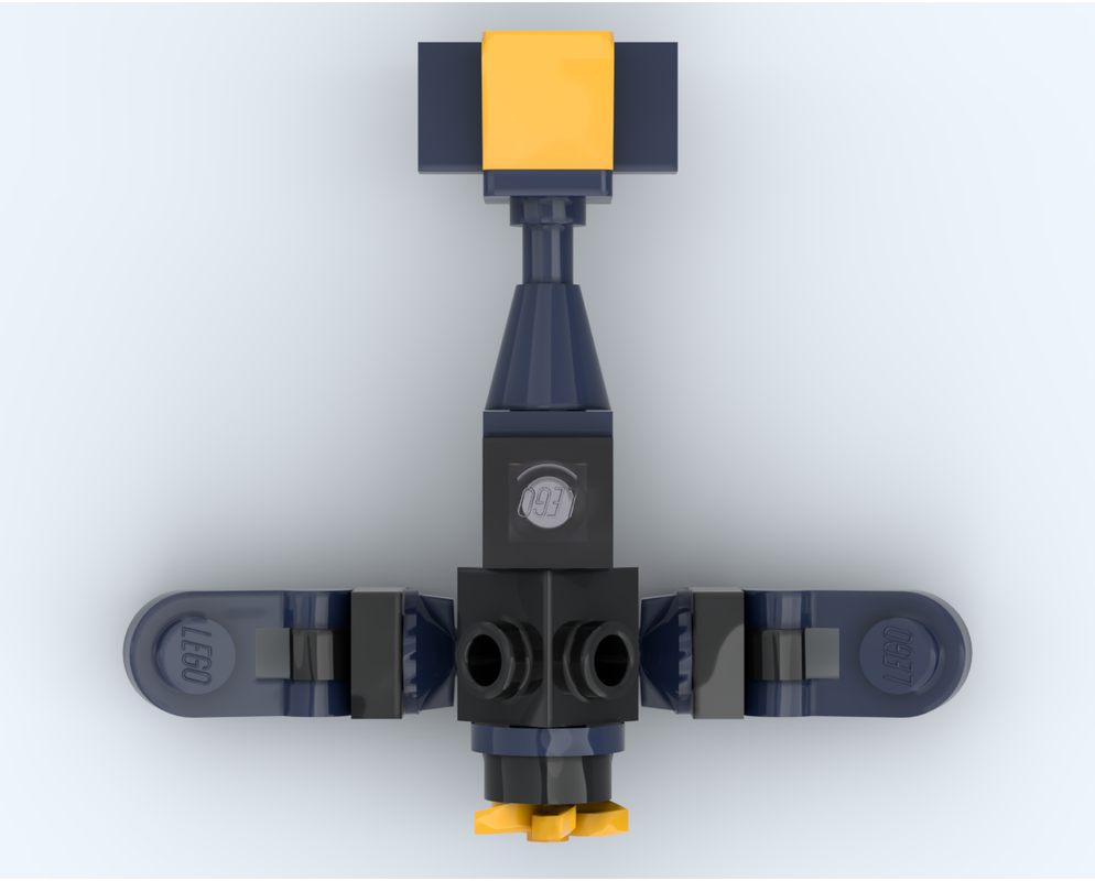 LEGO MOC Vought F4U Corsair Fighter / Bomber Microscale by Rakushael ...