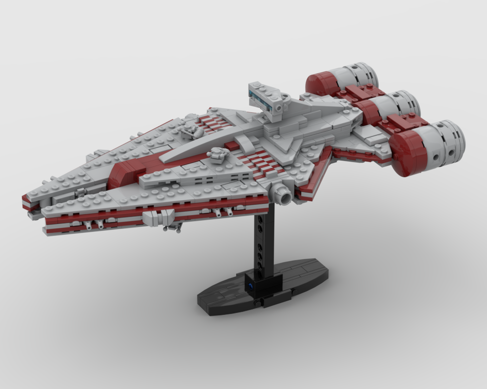 LEGO MOC Republic Arquitens-Class Light-Cruiser by ruralbricks ...