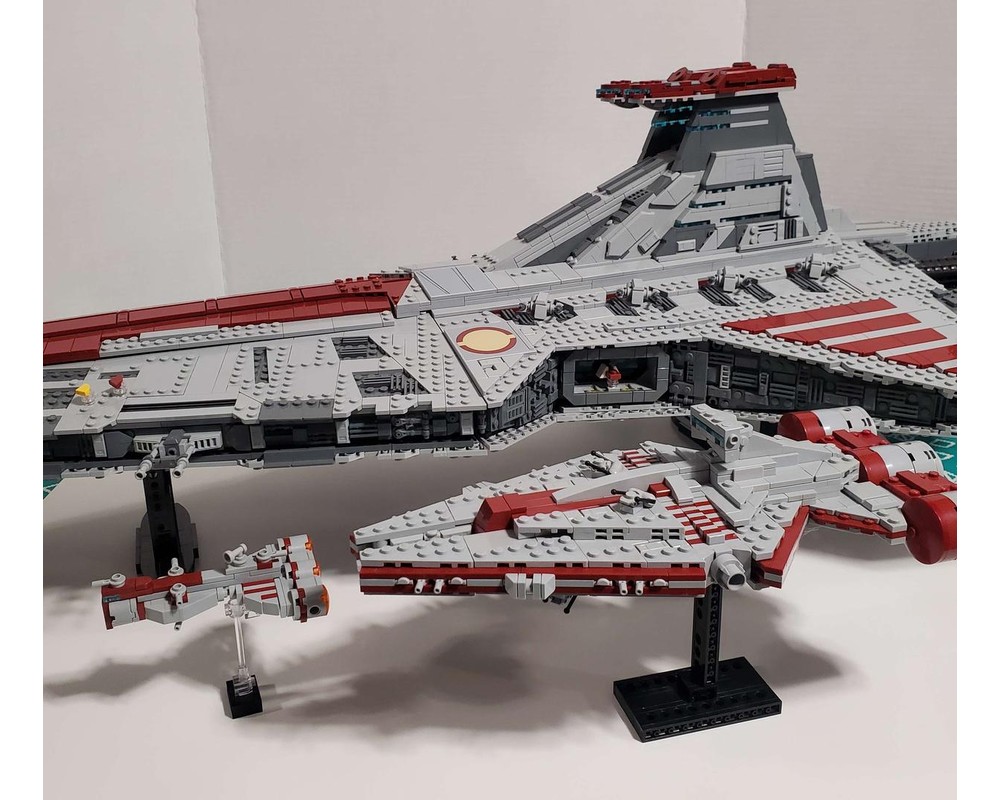LEGO MOC Republic Arquitens-Class Light-Cruiser by ruralbricks ...