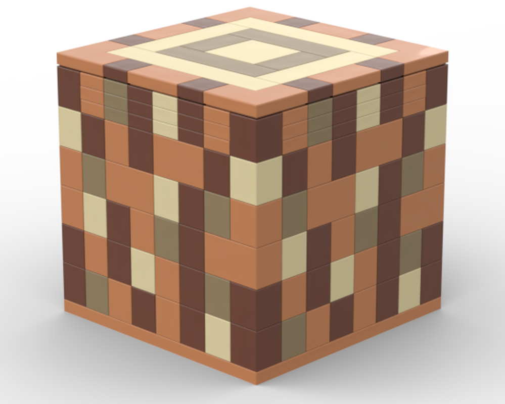 LEGO MOC Oak Log Block by aure bricks | Rebrickable - Build with LEGO