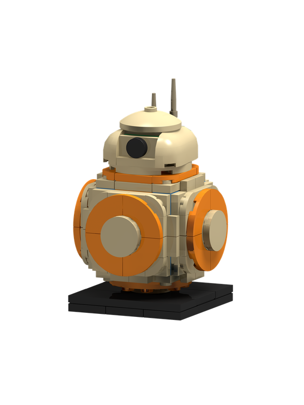 LEGO MOC BB8 Droid V2.0 by ekubart | Rebrickable - Build with LEGO