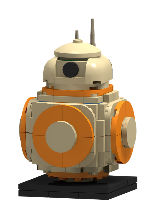 LEGO MOC BB8 Droid V2.0 by ekubart | Rebrickable - Build with LEGO