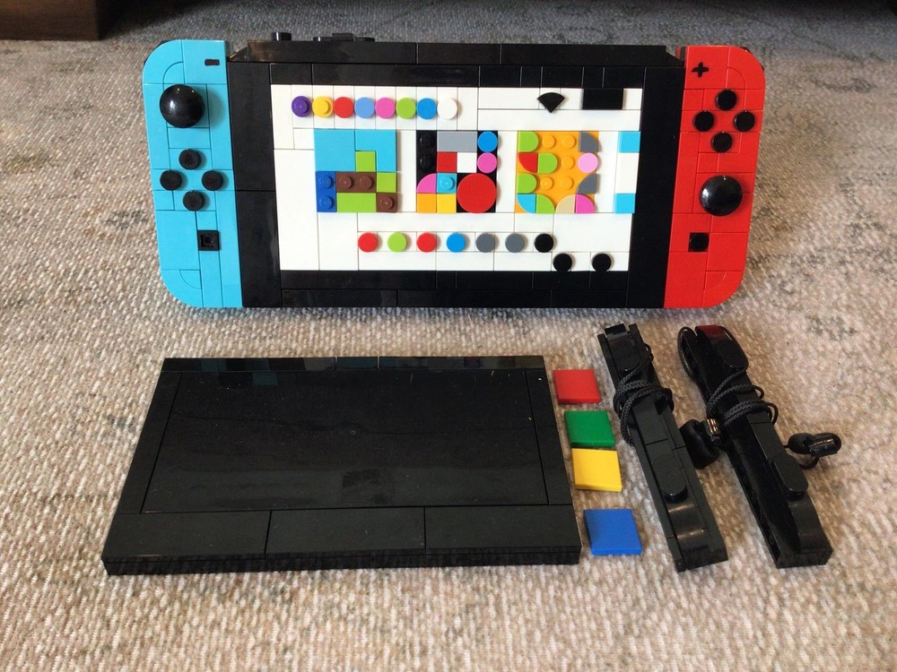 LEGO MOC Nintendo Switch by DnDBrickinBros | Rebrickable - Build with LEGO
