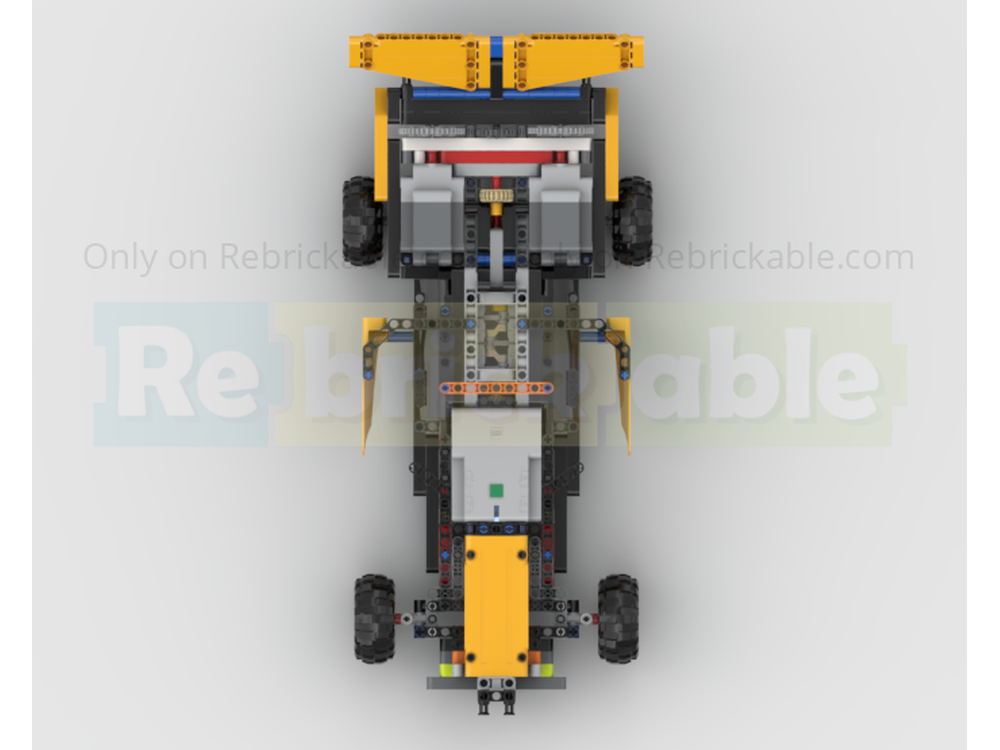 LEGO MOC Simple RC Race Car by RoundTCG | Rebrickable - Build with LEGO