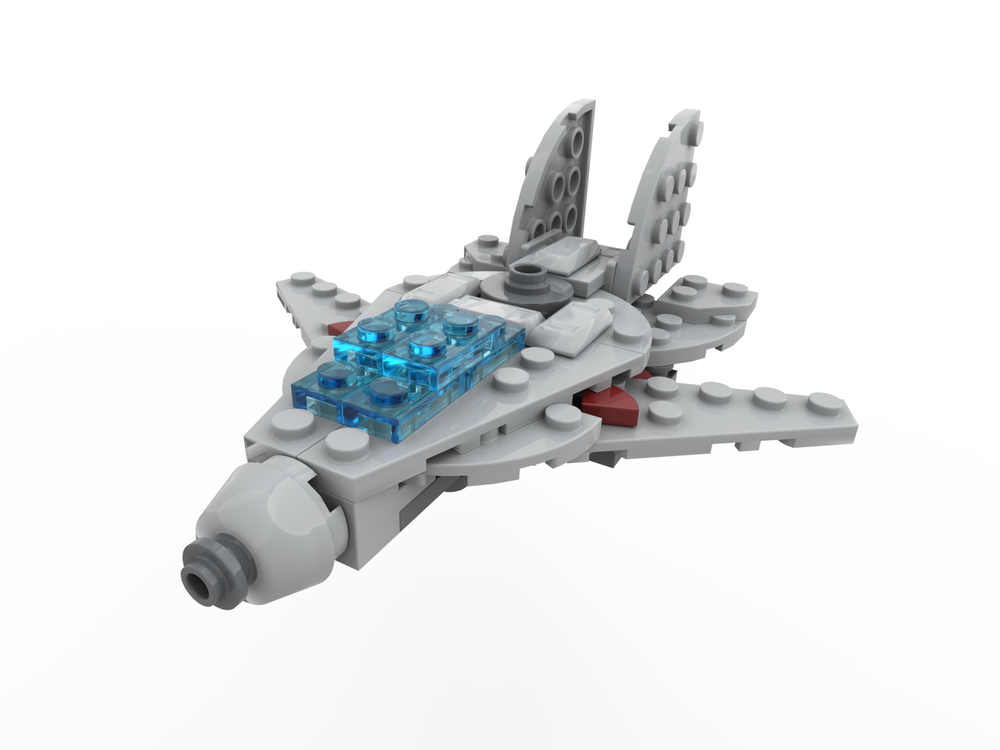 LEGO MOC-225947 F-14 figher plane by Babylonbuild | Rebrickable - Build ...