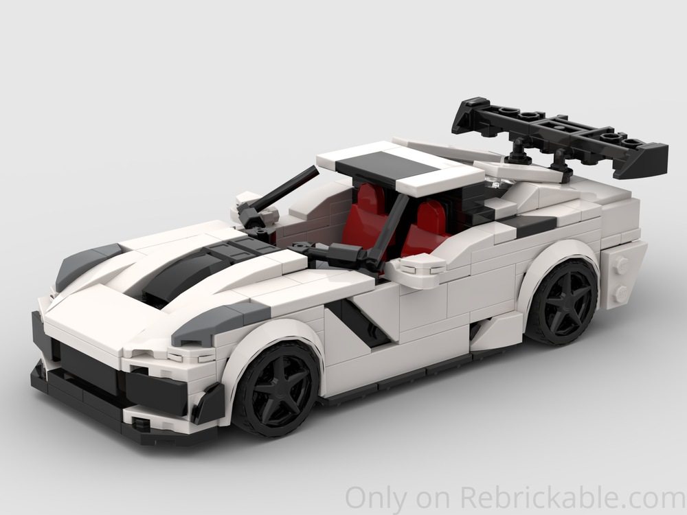 LEGO MOC C7 Corvette ZR1 v2 by Gray_listed | Rebrickable - Build with LEGO