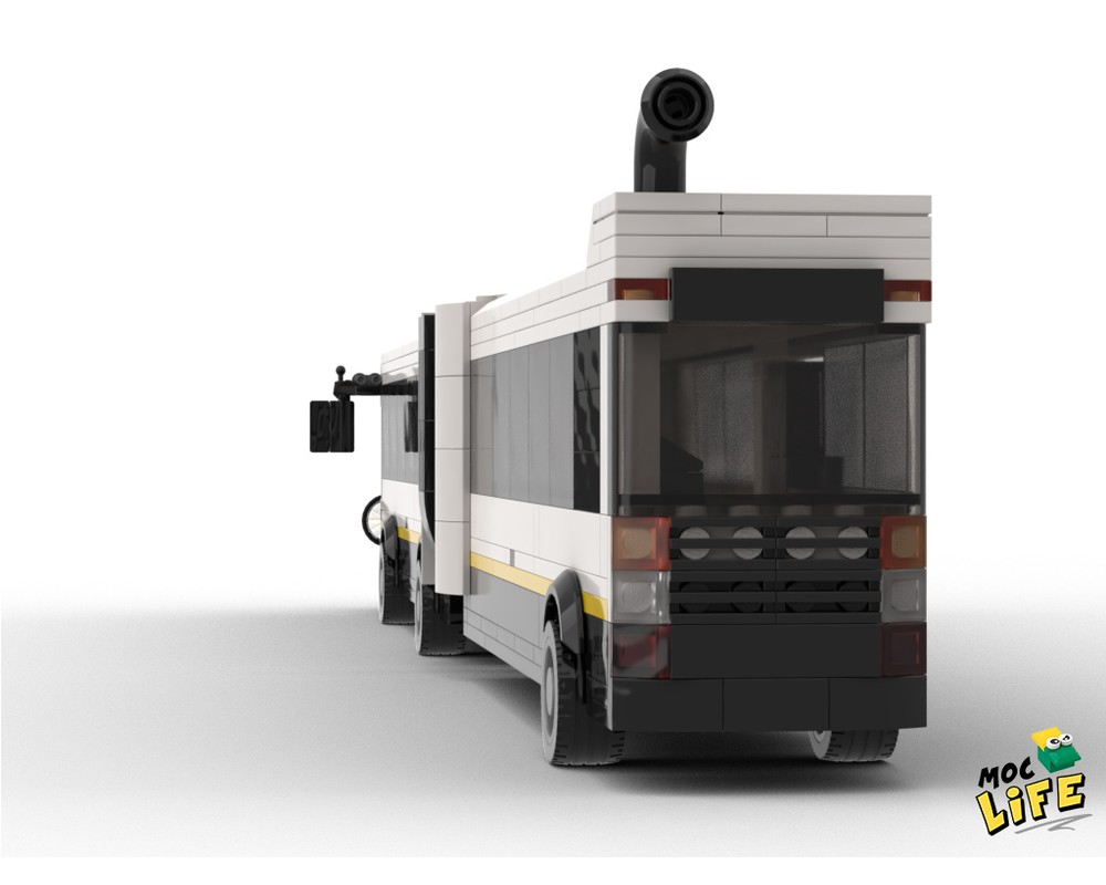 LEGO MOC Articulated bus transit by MocLife | Rebrickable - Build with LEGO