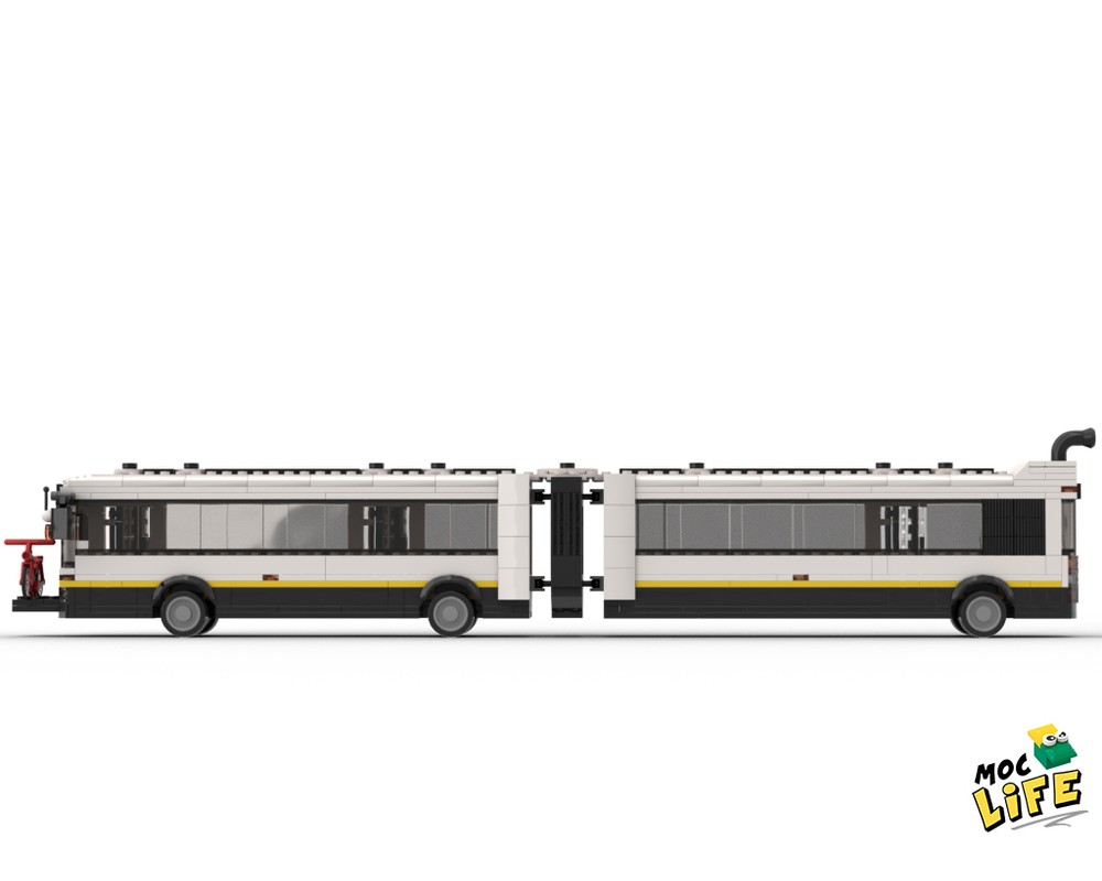 LEGO MOC Articulated bus transit by MocLife | Rebrickable - Build with LEGO