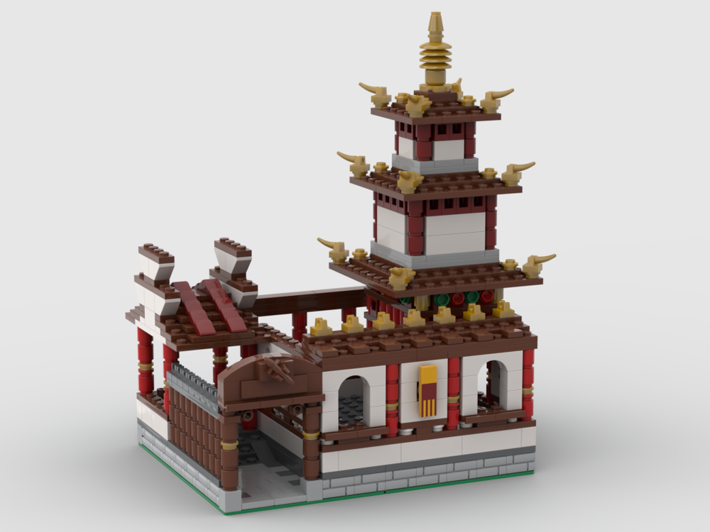 LEGO MOC-225950 Chinese Temple by thekitchenscientist | Rebrickable ...