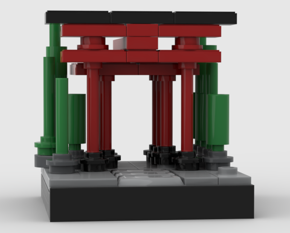 LEGO MOC-225963 Torii Gate - Tokyo 21051 by vl4d_r | Rebrickable ...