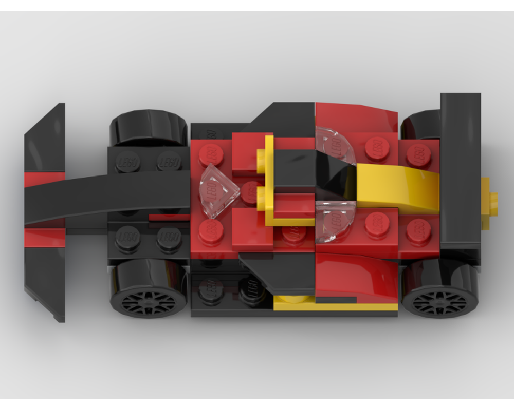 LEGO MOC Mini F1 Car (30709 alt) by DRT16 | Rebrickable - Build with LEGO