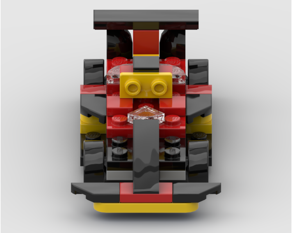 LEGO MOC Mini F1 Car (30709 alt) by DRT16 | Rebrickable - Build with LEGO