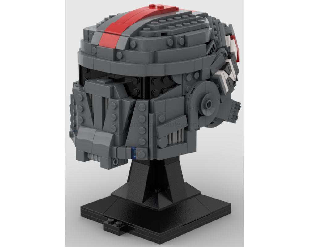 LEGO MOC Commander Shepard's N7 Helmet, from Mass Effect by Texta217 ...