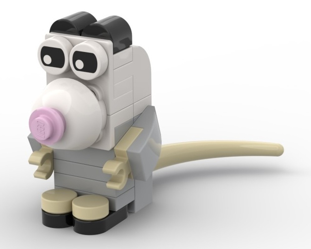 LEGO MOC Critter Crew Opossum by TroublesBricking | Rebrickable - Build ...