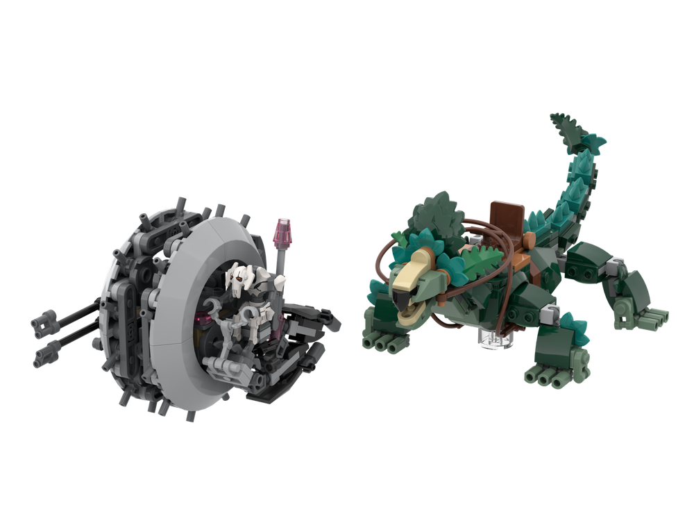 LEGO MOC Cyborg Chase by Jannin Bricks | Rebrickable - Build with LEGO