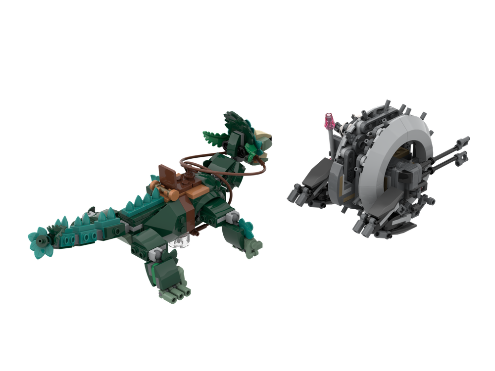 LEGO MOC-226000 Cyborg Chase by Jannin Bricks | Rebrickable - Build ...