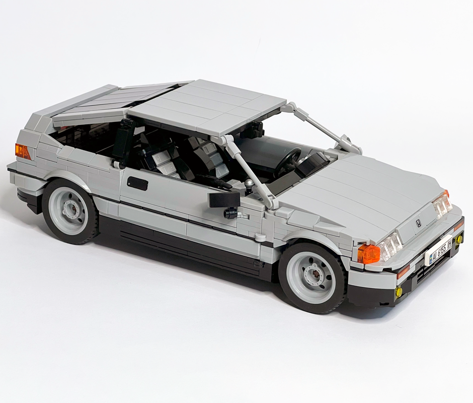LEGO MOC Honda CR-X by Integra Games Global OU | Rebrickable - Build ...