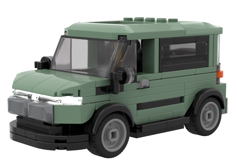 LEGO MOC Compact SUV Hatchback by OrchardBuilds | Rebrickable - Build ...