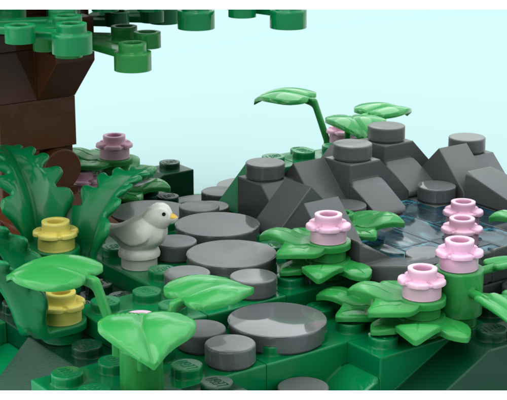 LEGO MOC Nature's Nook (Stone Trail & Shade) by BrickTactician ...