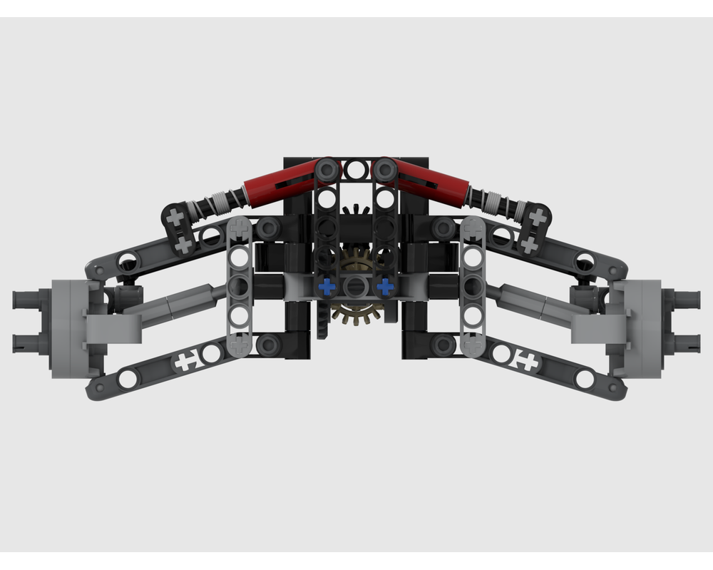 LEGO MOC Front Suspension With Diff by MythicalWinter | Rebrickable ...