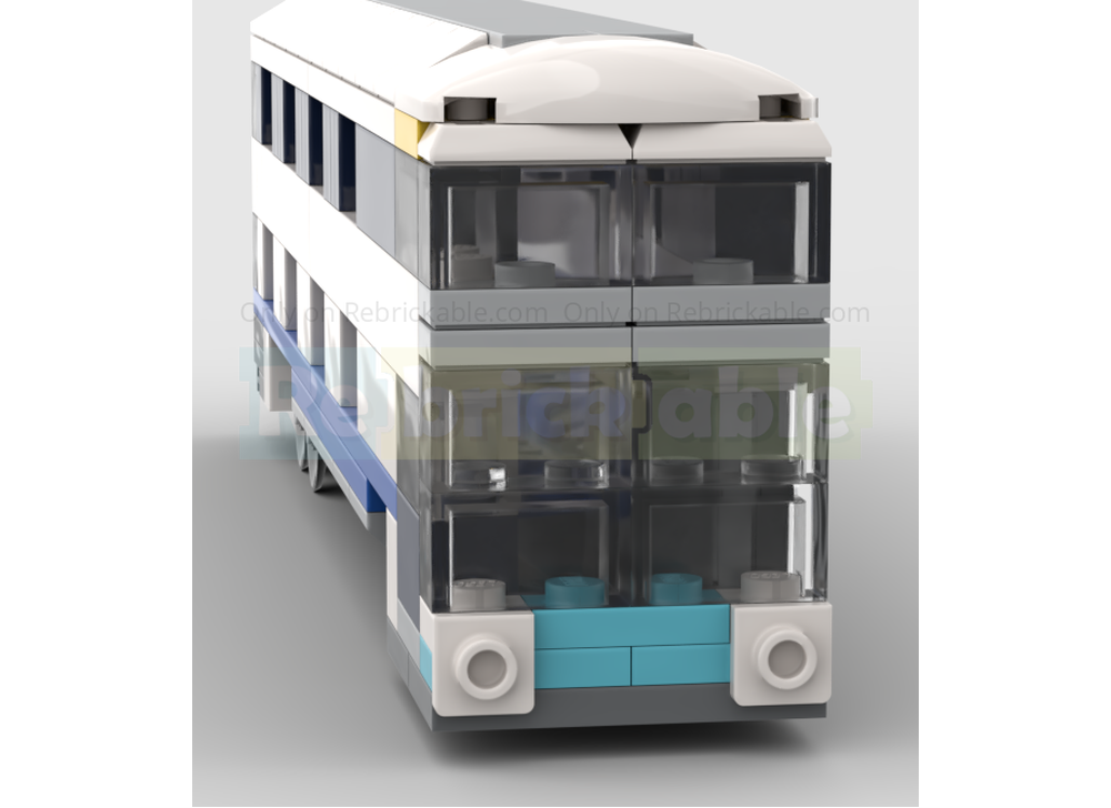 LEGO MOC-226026 40518 Alt Build - Double Decker Bus & Bus Stop by Andy ...