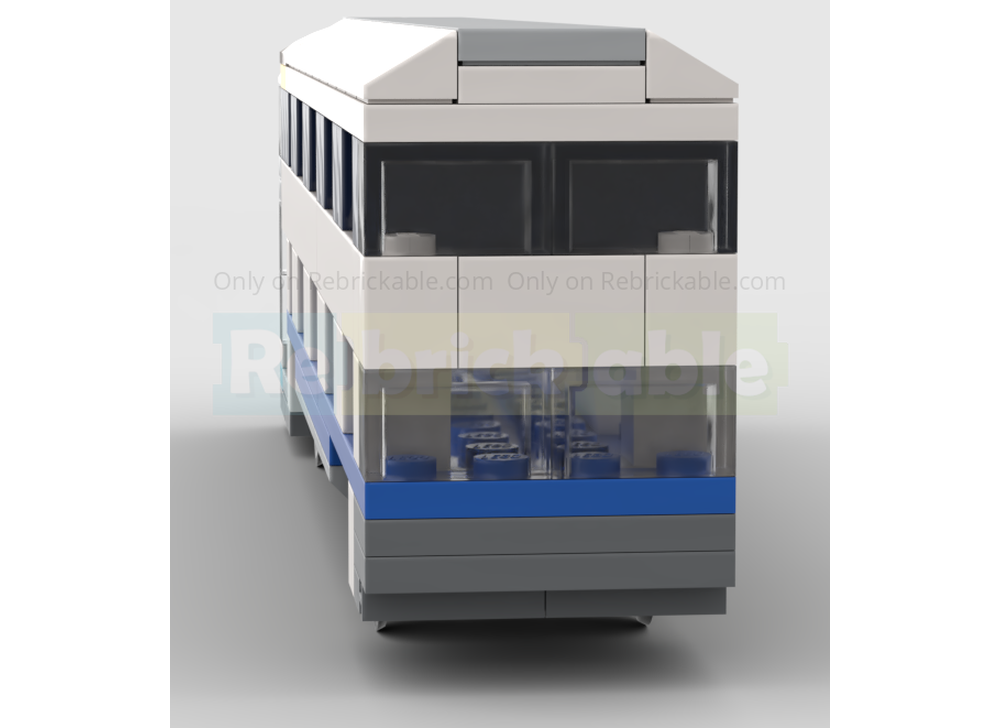 LEGO MOC-226026 40518 Alt Build - Double Decker Bus & Bus Stop by Andy ...
