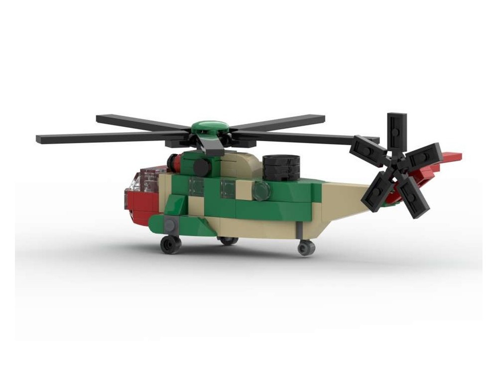 LEGO MOC-226027 Sea King Mk.48 (1/110 scale) by Vincent W | Rebrickable ...
