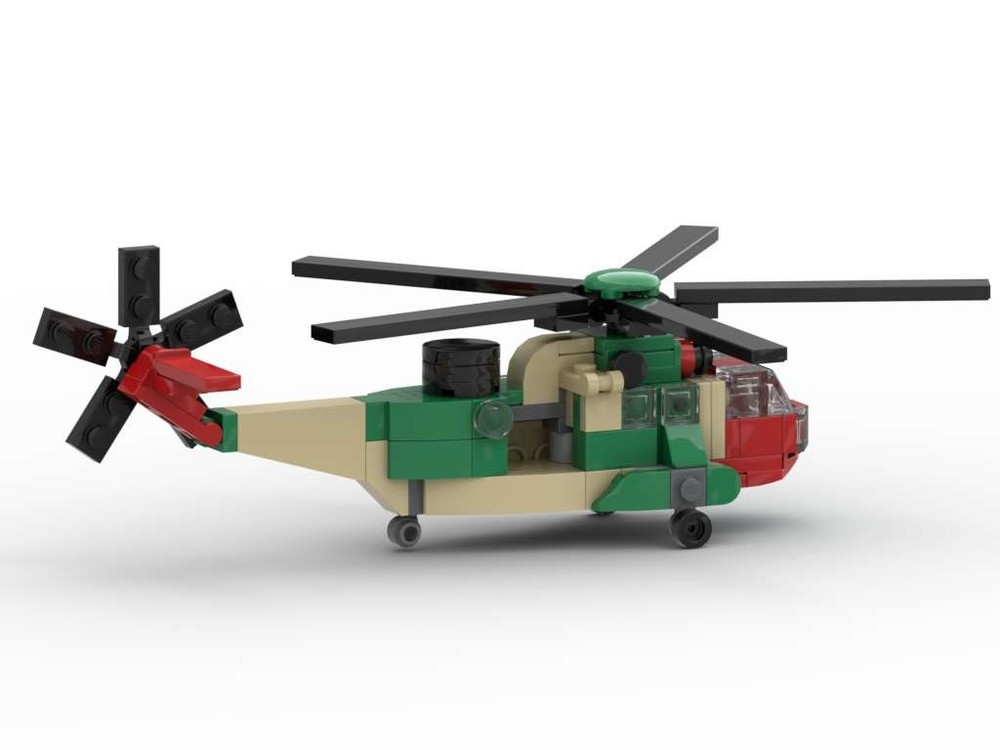 LEGO MOC-226027 Sea King Mk.48 (1/110 scale) by Vincent W | Rebrickable ...