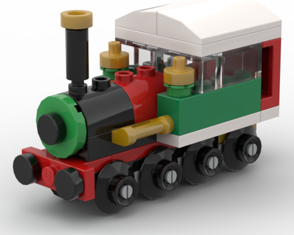 LEGO MOC 30584 Winter Christmas Train Extended by Leviathan1756 ...