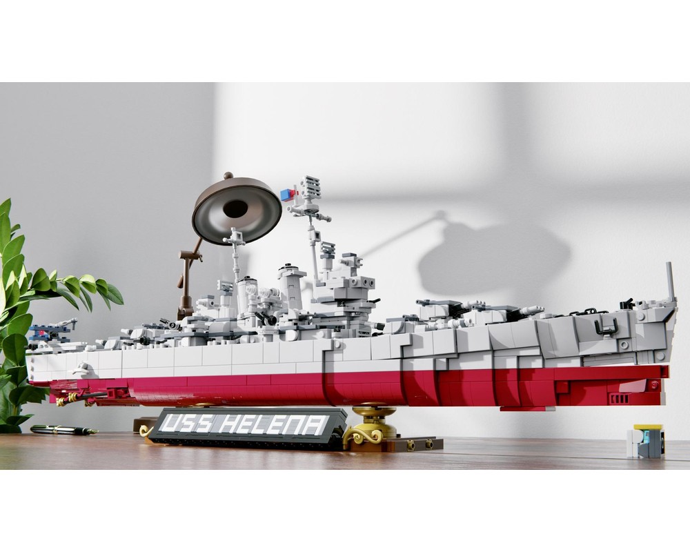 LEGO MOC-226033 USS Helena by ProjecTile Designs | Rebrickable - Build ...