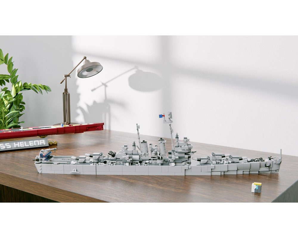 LEGO MOC-226033 USS Helena by ProjecTile Designs | Rebrickable - Build ...