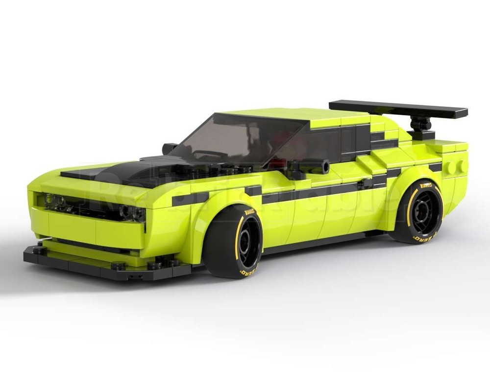 LEGO MOC Dodge Challenger SRT TA2 by williweb | Rebrickable - Build ...