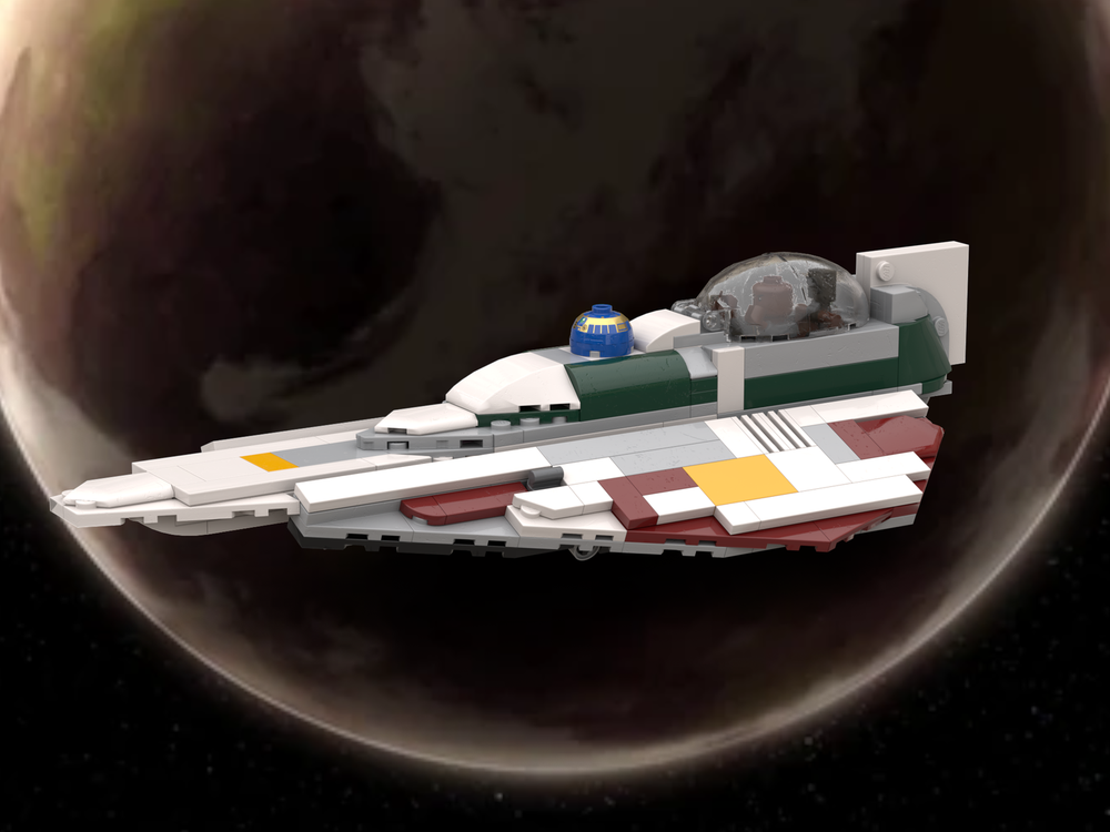 LEGO MOC Mace Windu's Delta-7B Aethersprite-class Starfighter by ...