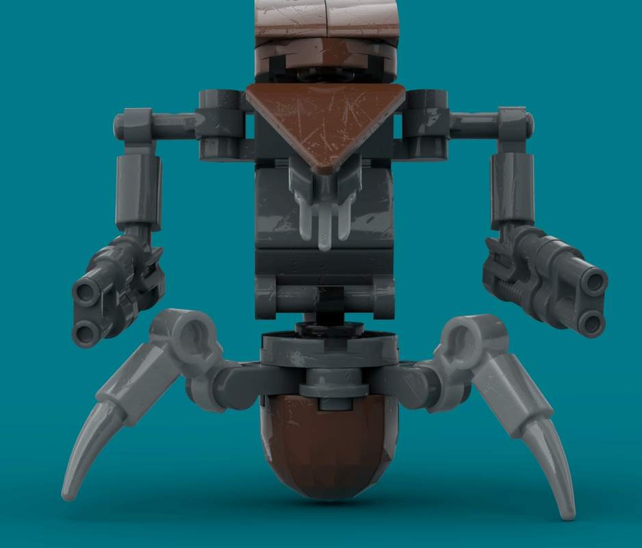 LEGO MOC Droideka by Hawk_Rowan | Rebrickable - Build with LEGO