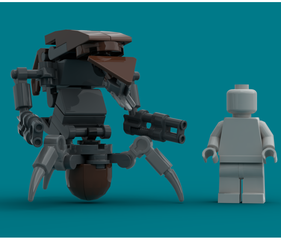 LEGO MOC Droideka by Hawk_Rowan | Rebrickable - Build with LEGO