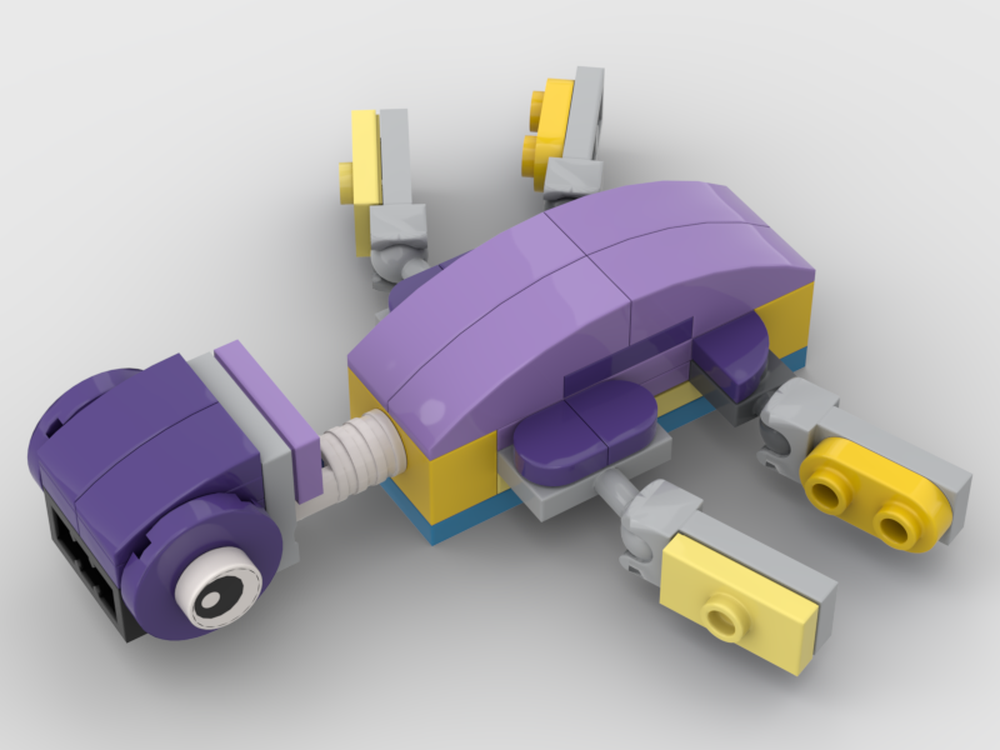 LEGO MOC 31125 Sea Turtle by Rovel | Rebrickable - Build with LEGO