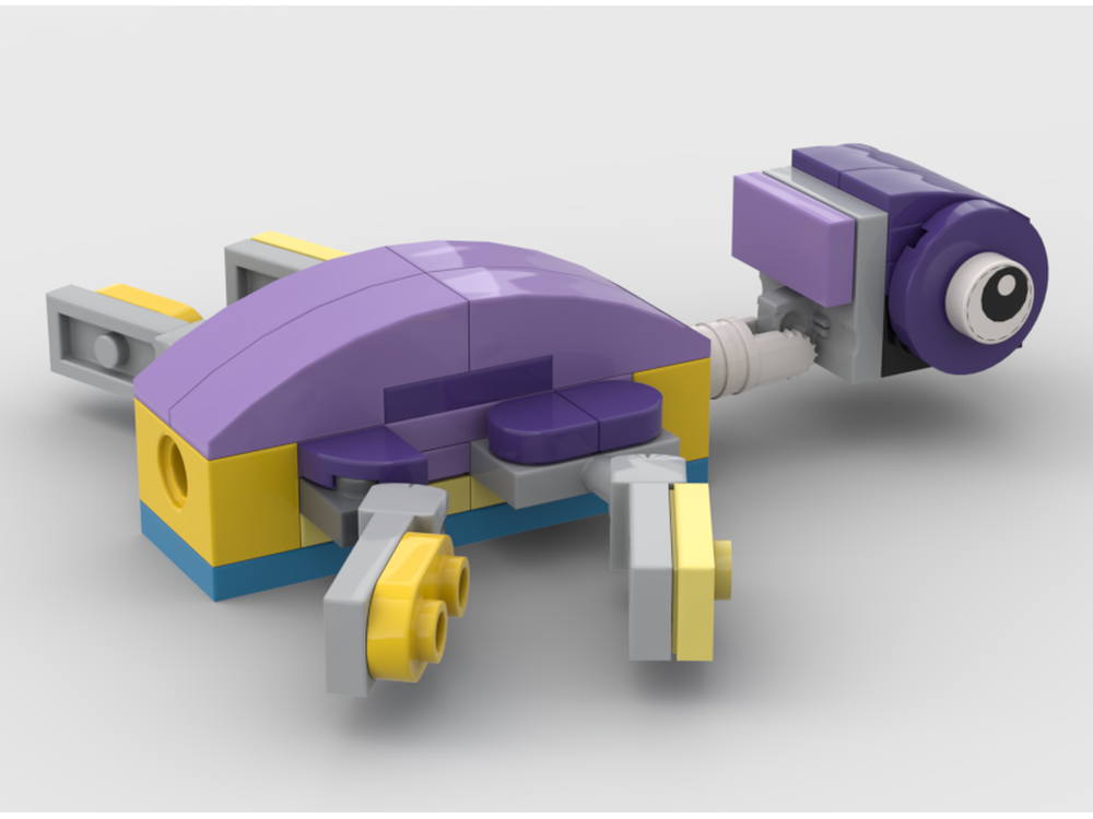 LEGO MOC 31125 Sea Turtle by Rovel | Rebrickable - Build with LEGO