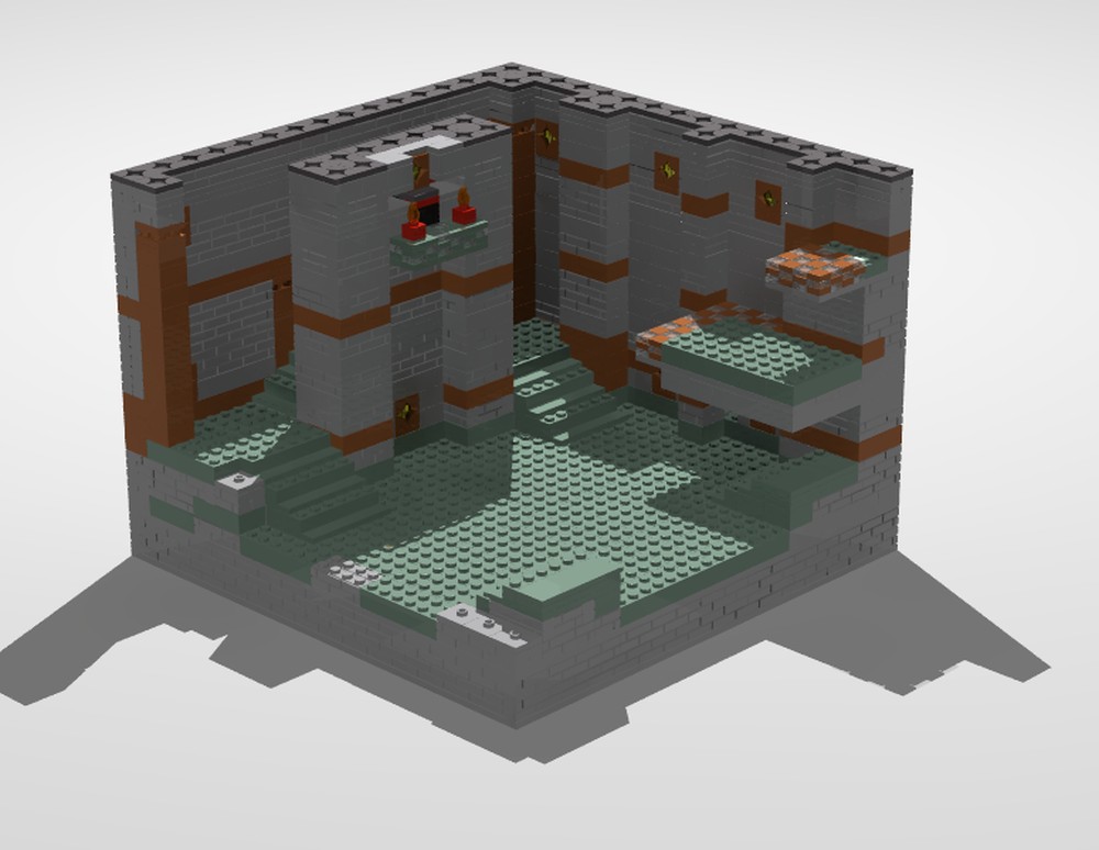 LEGO MOC Trial Chamber Part 2: Atrium by MOCStar | Rebrickable - Build ...