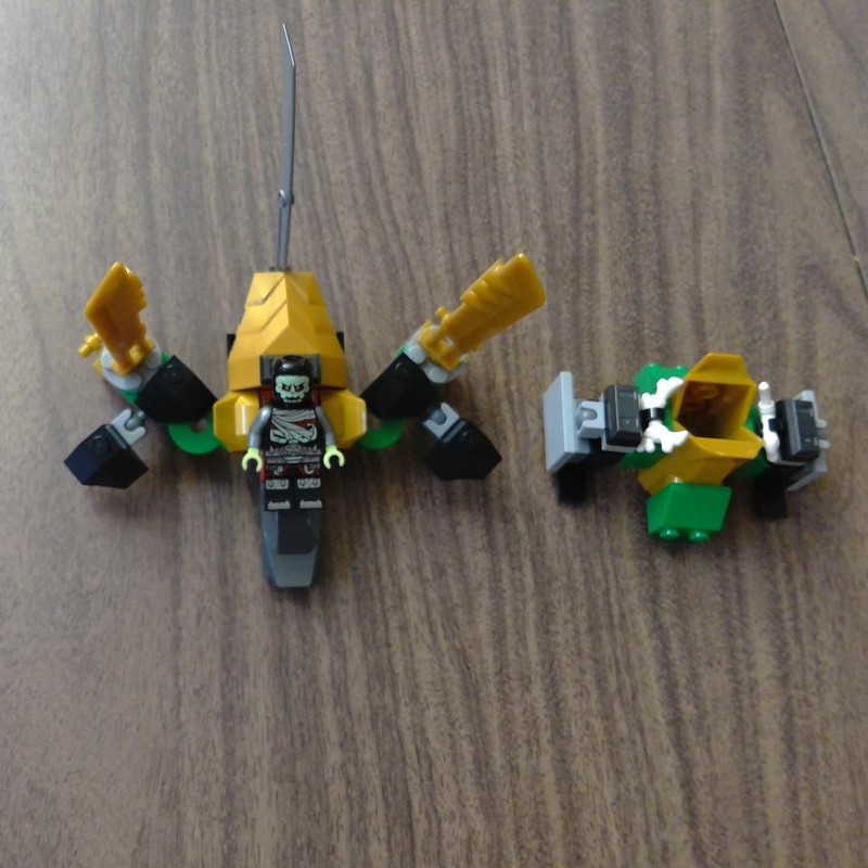 LEGO MOC Ninjago dragon MOC with enemy mech by calvintheboss ...