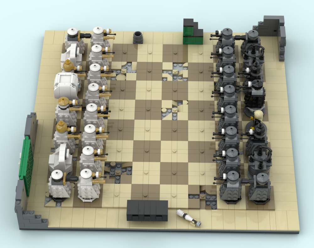 LEGO MOC Remembrance Chess Set by TheOtherOne | Rebrickable - Build ...