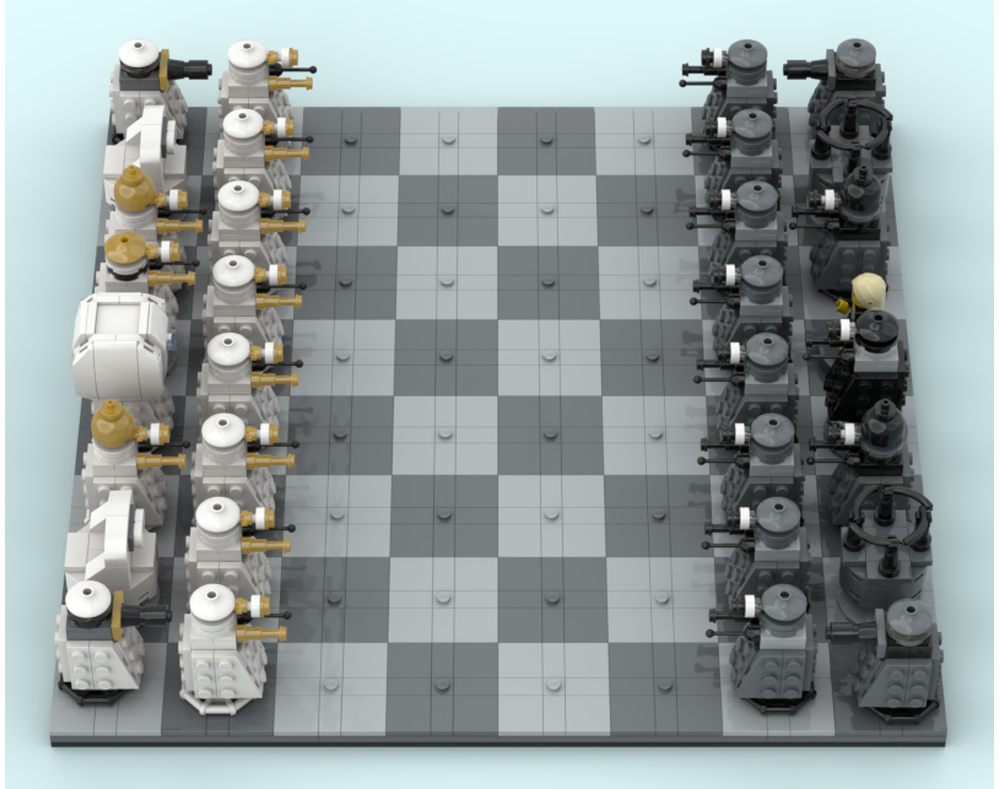 LEGO MOC Remembrance Chess Set by TheOtherOne | Rebrickable - Build ...