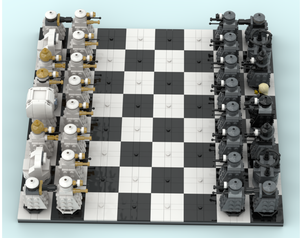 LEGO MOC Remembrance Chess Set by TheOtherOne | Rebrickable - Build ...
